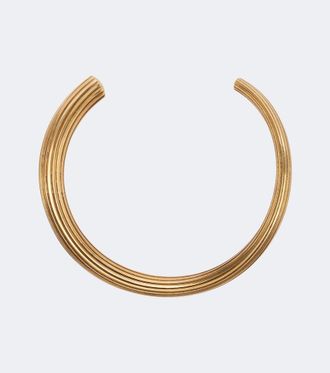 Khaite Choker Santa Fe aus Messing, 18kt vergoldet