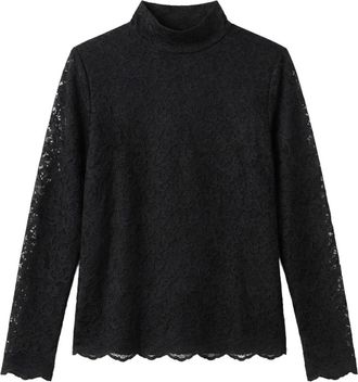 Kocca Raffinata Bluse - - Tops - Damen - Schwarzk - M