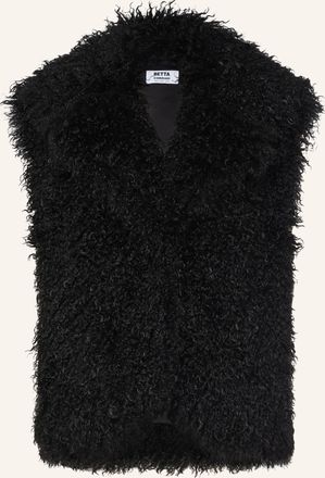 Betta Corradi Betta Corradi Kunstfell-Weste schwarz