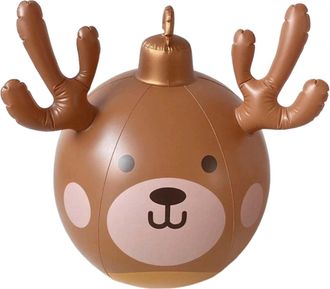 Generic Aufblasbares Rentier-Balsam für Weihnachten - riesige aufblasbare Weihnachtsornamente - saisonale Dekoration für den Weg zur Schule, Erntedankfest, Pa