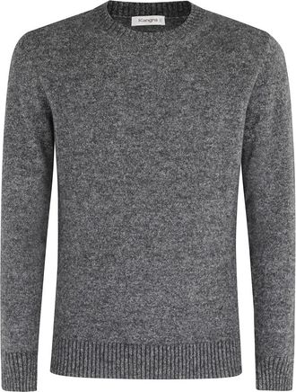 KANGRA Herren, Strickwaren, Schwarzk, LGröße