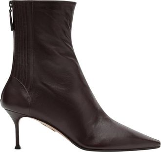 Aquazzura Saint Honor&eacute; Bootie 65 - Femme - Chaussures - Brun - Taille: 40 EU