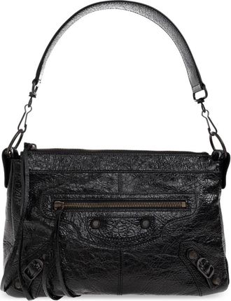 Balenciaga Le City Moto Small Schultertasche - - Bags - unisex - Schwarzk - ONE SIZE