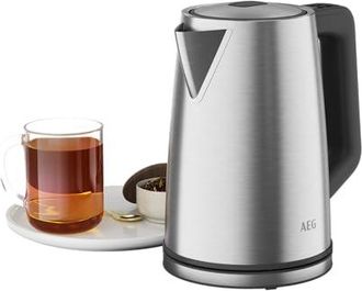 AEG Bouilloire K5-1-6ST Deli 5/2400 W / 5 niveaux de température réglables / 1,7 l/arrêt automatique de sécurité 3 fois/fonction anti-goutte/ouverture du 