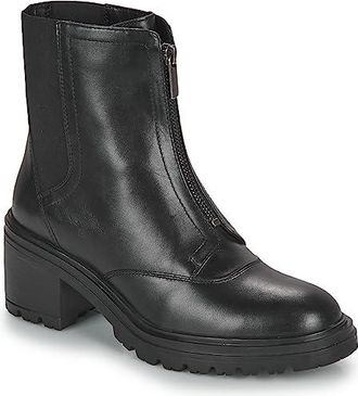 Geox Femme D Damiana Bottine, Black, 39.5 EU