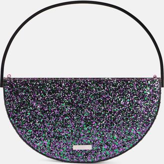 Aquazzura Clutch Purist Mini mit Glitter