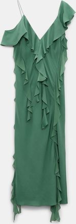 Dorothee Schumacher Slip-Dress mit Volants