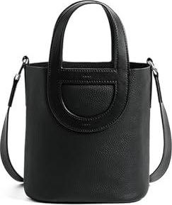 Generic Sac seau en cuir tendance pour femme. Sac &agrave; main de luxe avec poign&eacute;e sup&eacute;rieure, bandouli&egrave;re amovible et compartiment int&eacute;rieur pour les voyages