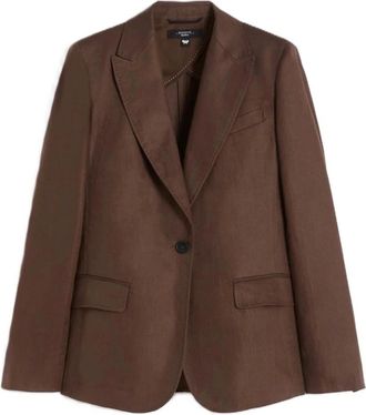 Max Mara Femme, Vestes, Brun, Taille: 36 FR Wkdnalut Jacket