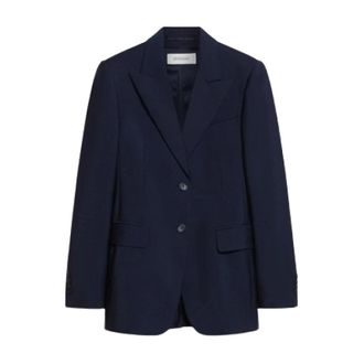 Sportmax Einreihiger Blazer - - Jackets - Damen - Blau - XS