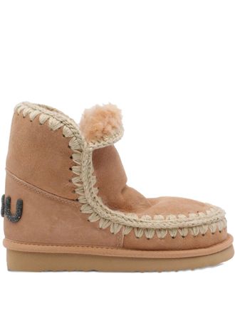 Mou bottines Eskimo 18 en daim - Tons neutres