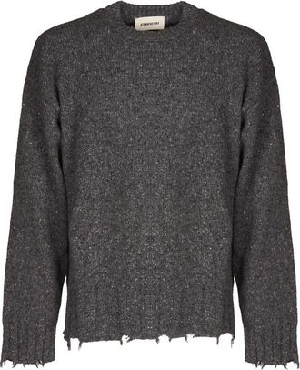 ATOMOFACTORY Atomofactory, Homme, Pulls, Gris, Taille: L Ai25Afu68 06Ai Pulls &agrave; col rond