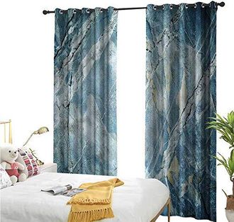 Bonamaison Le Jardin du Lin Bedruckte Einkaufstasche mit Zwei Schwarz Langen Henkeln, Tasche, Faltbar, Stofftasche mit Zwei Langen Henkeln, Größe: 48x55 Cm