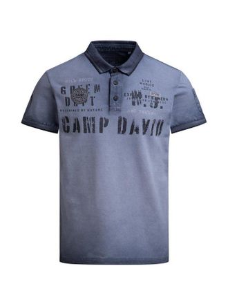 Camp David Poloshirt aus Baumwolle