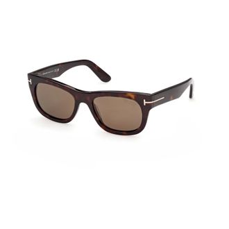 Tom Ford Homme, Accessoires, Brun, Taille: 54 MM Marshall-02 Lunettes de soleil