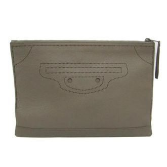 Balenciaga Pre-owned Cuir sacs-balenciaga - Femme - Pre-owned - Gris - Taille: ONE Size