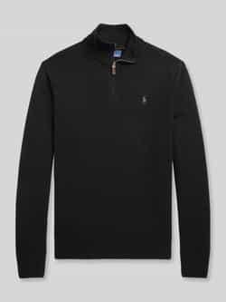 Polo Ralph Lauren Regular Fit Troyer aus reiner Wolle