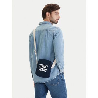 Tommy Jeans Umh&auml;ngetasche Tommy Jeans Tjm Bold Varsity Reporter AM0AM14223 Dunkelblau