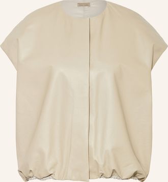 Utzon Utzon Lederweste gruen