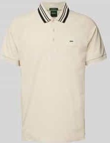 HUGO BOSS Regular Fit Poloshirt mit Label-Badge Modell Paddy