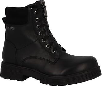 Tom Tailor Femme 4293509 Bottine, Noir, 40 EU