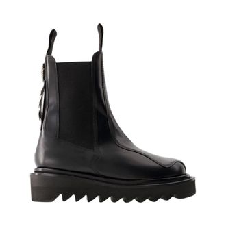 Toga Archives Aj1146 Plateau Chelsea Boots - - Shoes - Damen - Schwarzk - 35 EU