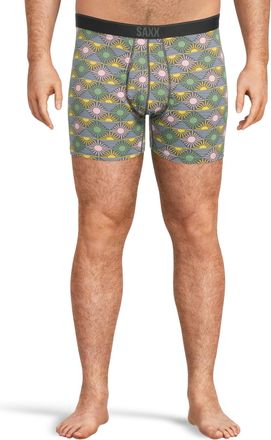 SAXX Underwear Co. Saxx Underwear Co. Herren-Unterw&auml;sche mit Tasche, Daytripper Boxershorts, 2 St&uuml;ck, Rise and Shine-Ebenholz, Large