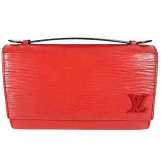 Louis Vuitton Pre-owned Sac bandouli&egrave;re Pochette Epi Coquelicots - Femme - Pre-owned - Rouge - Taille: ONE Size