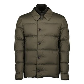 Moncler Homme, Vestes, Vert, Taille: L Doudoune-Chemise Pres