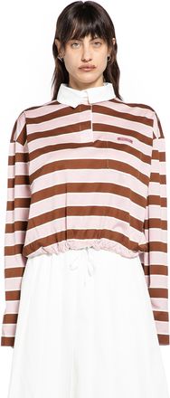 Prada Bayad&egrave;re Cropped Polo Shirt