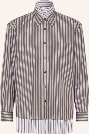 Dries Van Noten Dries Van Noten Hemd Loose Fit braun