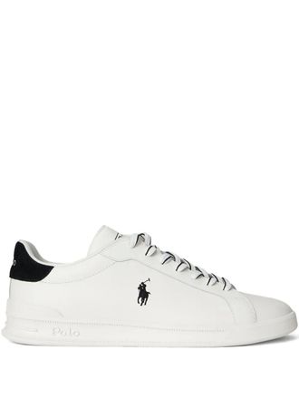 Polo Ralph Lauren Sneakers mit Logo - Wei&szlig;