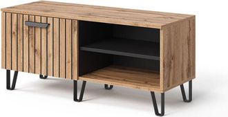 Vicco Banc pour chaussures Amber, Chêne Wotan, 100x45cm, Vicco