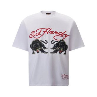 Ed Hardy Herren, Oberteile, Wei&szlig;, SGr&ouml;&szlig;e
