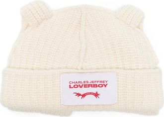 Charles Jeffrey Loverboy Side-ear Logo-path Beanie Hat