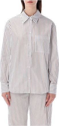 Loulou Studio Femme, Blouses et Chemises, Multicolore, Taille: 38 FR Maud Shirt