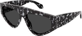 Alaia Cat-Eye-Sonnenbrille mit Krokopr&auml;gung - - Accessories - unisex - Mehrfarbig - 58 MM