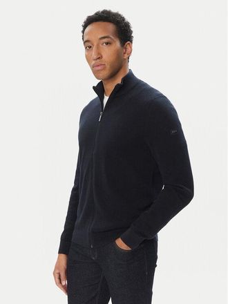 Bugatti Strickjacke 7600-95512 Dunkelblau Regular Fit