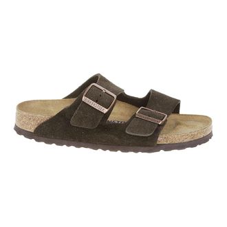 Birkenstock Femme, Chaussures, Brun, Taille: 45 EU Arizona Nu-Pieds en Su&egrave;de