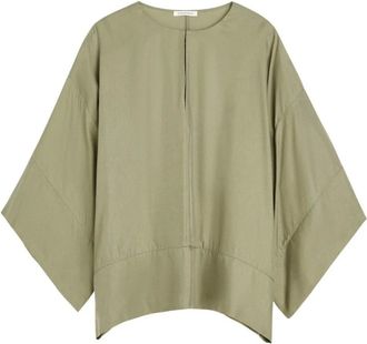 By Malene Birger Femme, Blouses et Chemises, Vert, Taille: 40 FR Cicie Blouse