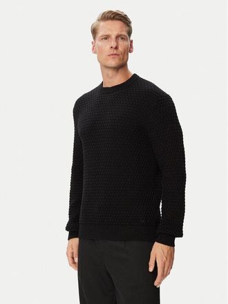 HUGO BOSS Pullover Sylas 50570271 Schwarz Regular Fit