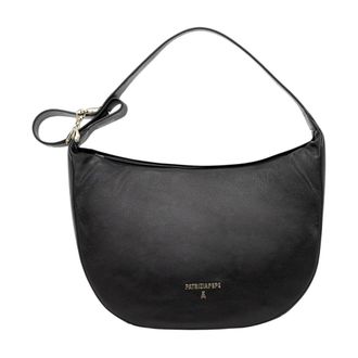 Patrizia Pepe Calf Leather Shoulder Bag - - Bags - Damen - Schwarzk - ONE SIZE
