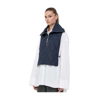 Beatrice .B Steppweste - - Jackets - Damen - Blau - S