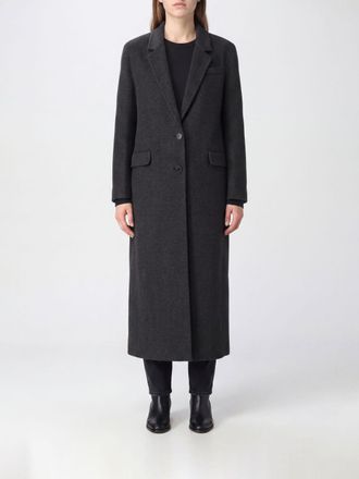 Isabel Marant Langer einreihiger Mantel aus Wolle und Kaschmir mit Revers