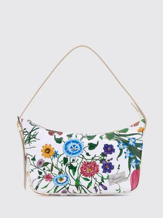 Gucci Mini sac d&eacute;paule Lady Lunetta en coton enduit &agrave; imprim&eacute; floral