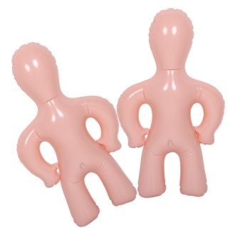 Cabilock 2 St&uuml;ck Teiliges Aufblasbares Halloween Schnelle Installation Gruselige Attrappen Platzsparende Spukhaus Deko f&uuml;r Party und Innenbereich