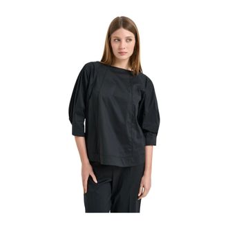 Liviana Conti Damen, Blusen & Hemden, Schwarzk, LGr&ouml;&szlig;e
