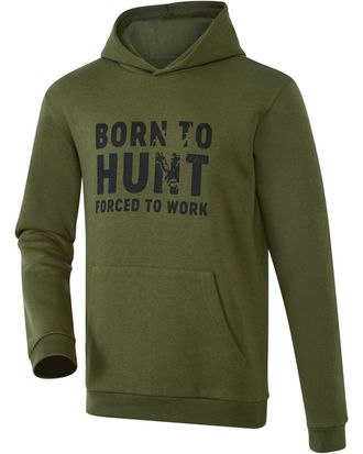 Parforce Hoodie Oliv/Born to Hunt, XXL