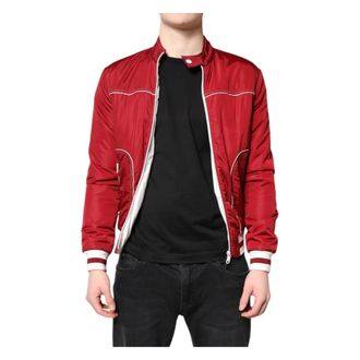 Dolce & Gabbana Full Zip Jacket - - Jackets - Herren - Rot - XS