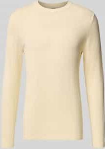 Drykorn Slim Fit Strickpullover aus Baumwoll-Woll-Mix